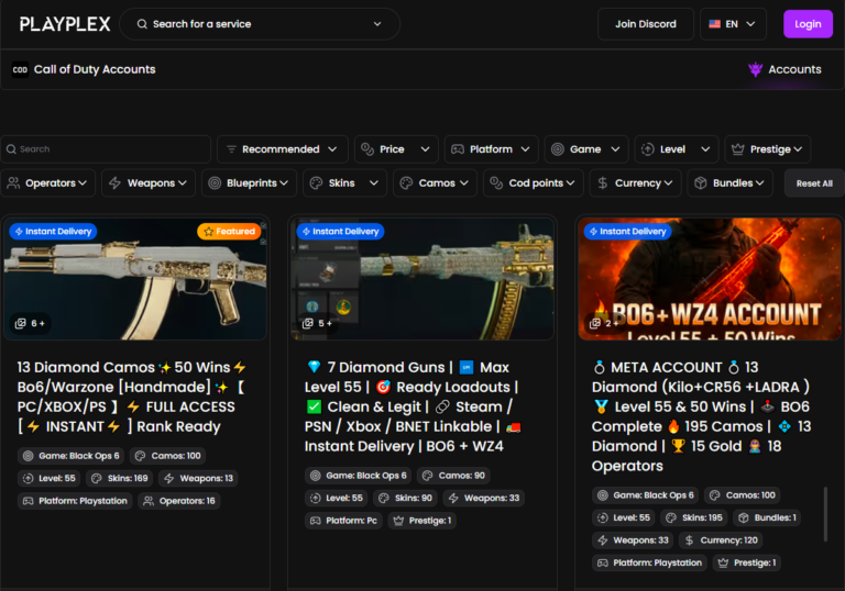 Buy Call of Duty Accounts – High Prestige, Warzone & Multiplayer ...