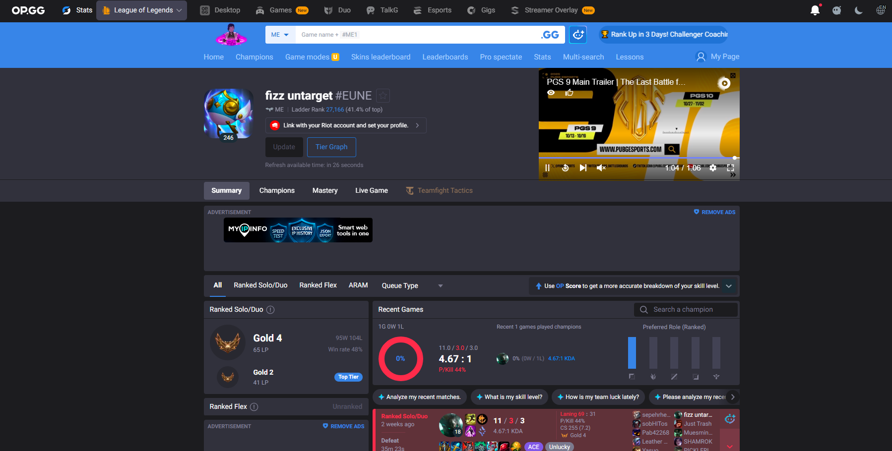 How to Check Your Win Rate in League of Legends | LoL Win Rate Guide ...